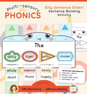 Silly Sentence Sliders - Phonics Family Range | Phonics Family Resources
