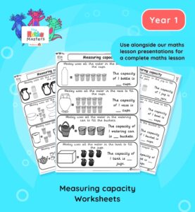 Year 1 Measuring Capacity Worksheets | Practical Capacity And Volume