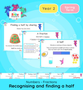 Year 2 | Recognising And Finding A Half Lesson Presentation | Year 2 ...