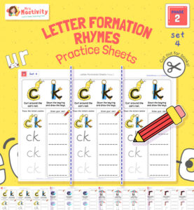 Phase 2 Set 4 Letter Formation Practice Sheets | Letter Formation Resources