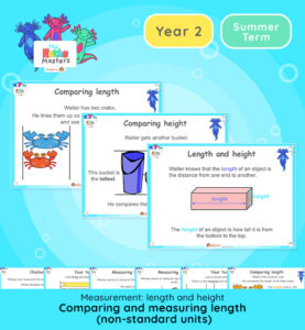 Year 2 | Comparing And Measuring Length (Non-Standard Units) Lesson ...