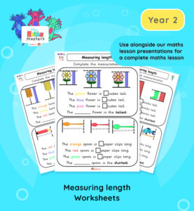 Year 2 | Measuring Length (Non-Standard Units) Worksheets | Year 2 ...