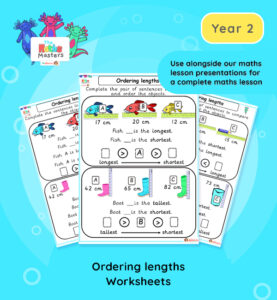 Year 2 | Ordering Lengths Worksheets | Year 2 Measurement Resources