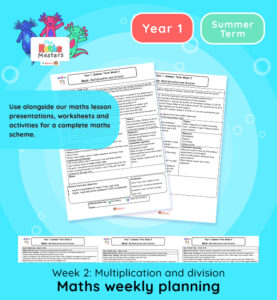 Year 1 | Multiplication And Division Lesson Plan | Summer Block 1 Week ...