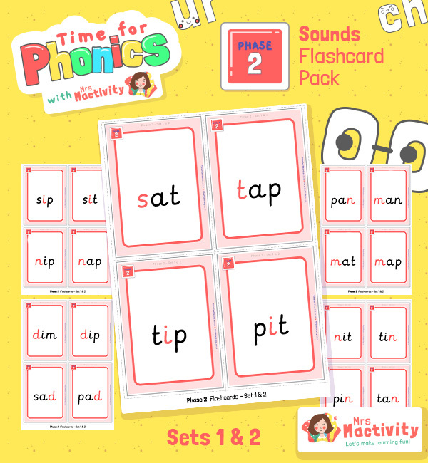 Phase 2 Phonics Resources | Mrs Mactivity