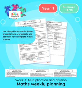 Year 1 | Multiplication And Division Lesson Plan | Summer Block 1 Week ...