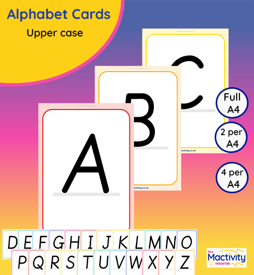 Letter Formation Handwriting Alphabet Practice Sheet – Upper Case And ...