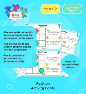 Year 2 | Position Activity Cards | Year 2 Position And Direction Resources