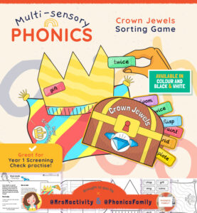 Crown Jewels Phonics Game - Phonics Family Range | King's Coronation ...