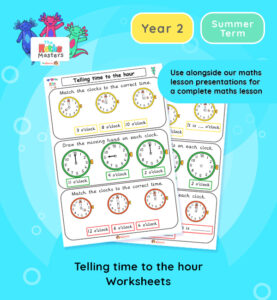 Year 2 | Telling Time To The Hour Worksheets | Year 2 Time Resources