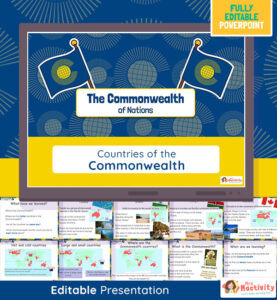 Countries Of The Commonwealth Information PowerPoint | Commonwealth ...