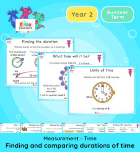 Year 2 | Finding And Comparing Durations Of Time Lesson Presentation ...