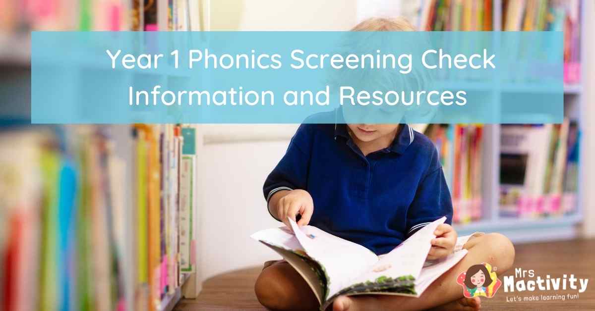 Year 1 Phonics Screening Check 2024