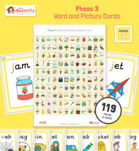 Phase 3 Word And Picture Cards | Phase 3 Phonics Resources
