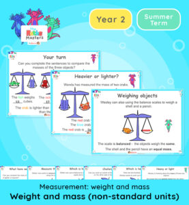 Year 2 Weight And Mass Lesson Presentation | Non-Standard Units And ...