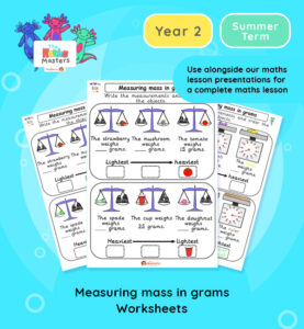 Year 2 | Measuring Mass In Grams Worksheets | Year 2 Weight And Measure ...