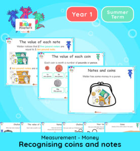Year 1 | Recognising Coins And Notes Lesson Presentation | Year 1 Money ...