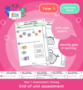 Year 1 Money Assessment – Measurement | Maths Masters