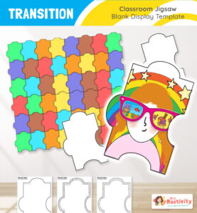 Blank Transition Class Jigsaw Template | KS1 Transition Resources