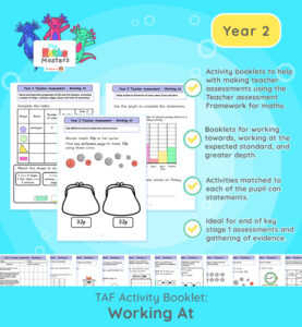 Year 2 TAF Maths 'Working At' Evidence Activity Booklet Teacher ...