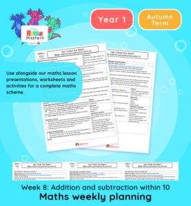 Year 1 | Addition And Subtraction Within 10 Lesson Plan | Autumn Block ...