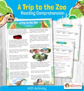 KS1 A Trip To The Zoo Reading Comprehension | Ks1 Reading Comprehension ...