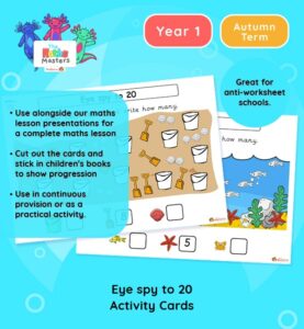 Year 1 Eye Spy Colour And Count To 20 Activity | Maths PDF