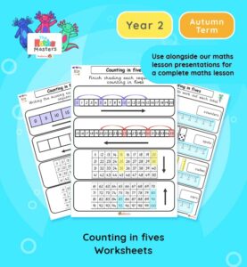 Year 2 | Counting In 5s Worksheets | Year 2 Place Value Worksheets