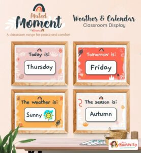 EYFS And KS1 Calendar And Weather Chart Printables For Classroom Display