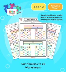 Year 2 | Fact Families To 20 Worksheets | Year 2 Addition And ...