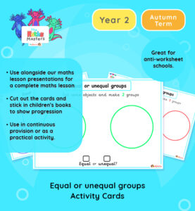 Year 2 | Equal Or Unequal Groups Activity Cards | Year 2 Multiplication ...