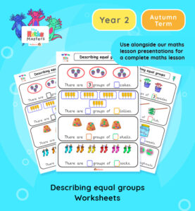 Year 2 | Describing Equal Groups Worksheets | Year 2 Multiplication And ...