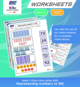 Year 3 | Representing Numbers To 100 Worksheets | Year 3 Place Value ...