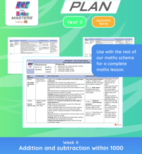 Year 3 Addition And Subtraction Within 1000 Lesson Plan Autumn Block 2 ...