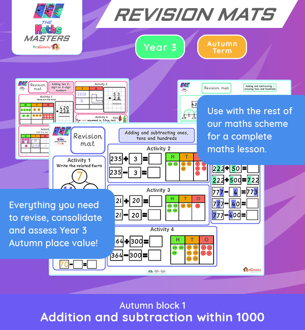 Year 3 Autumn Block 2 | Year 3 Addition And Subtraction Resources