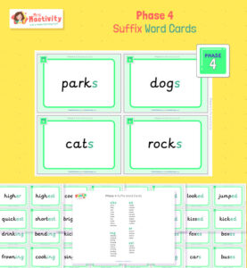 Suffix Word Cards | Suffix Resources