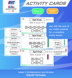 Year 3 | Make And Describe Equal Groups Activity Cards | Year 3 Multiplication And Division ...