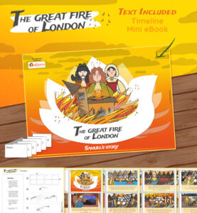 Great Fire Of London Samuel Pepys' Story Mini-book | KS1 Great Fire Of London Resources