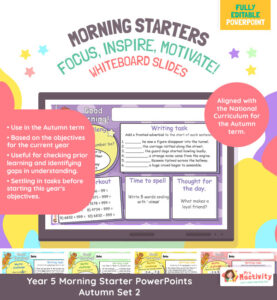 Year 5 Morning Starter PowerPoints | Early Morning Work KS2