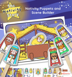 Nativity Puppets Small World And Scene Builder | Nativity Resources ...