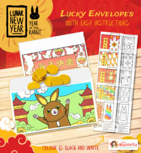 Year Of The Rabbit Lucky Envelope Craft | Lunar New Year EYFS KS1
