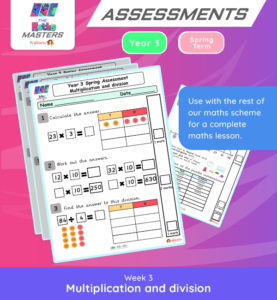 Year 3 | Spring Block 1 Multiplication And Division Assessment | Year 3 ...