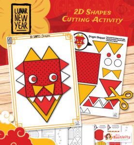 Year Of The Dragon 2D Shapes Maths Activity | Year Of The Dragon EYFS KS1