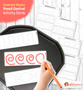Pencil Control Activity Cards | EYFS & KS1 Handwriting Practice