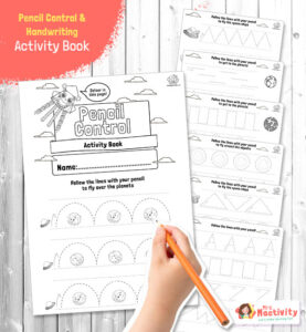 Pencil Control Workbook | EYFS & KS1 Handwriting And Fine Motor Skills