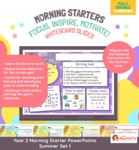 Morning Starters For EYFS, KS1 & KS2 – Daily PowerPoints & Activities