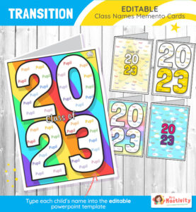 15+ Terrific Transition Ideas!