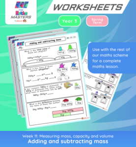 Year 3 | Adding And Subtracting Mass Worksheets | Year 3 Mass And ...