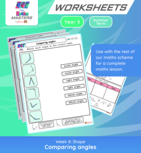 Year 3 | Comparing Angles Worksheets | Year 3 Angles Resources