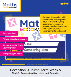 EYFS Autumn Maths Planning | Reception White Rose Aligned Lesson Plans